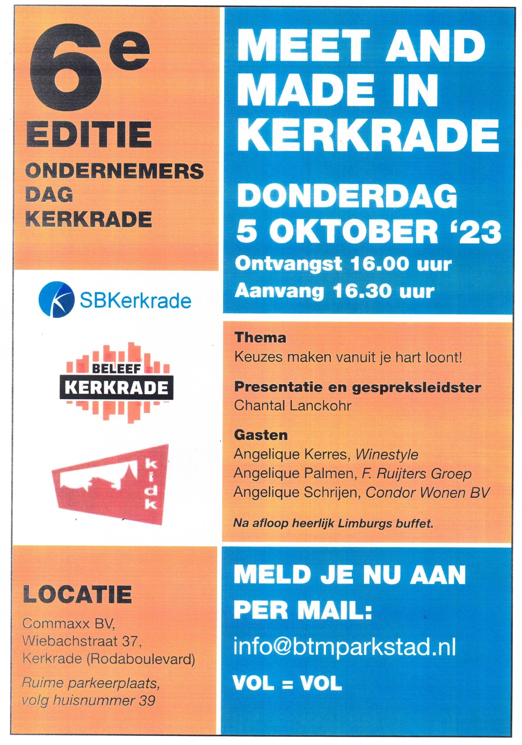 Ondernemersdag Kerkrade - KIDK Kerkrade